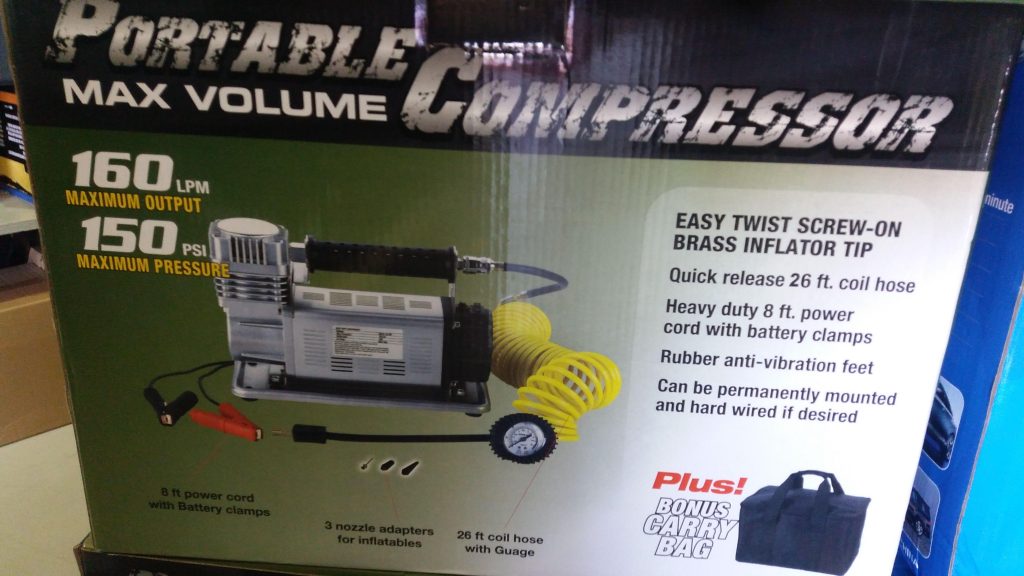 Compresor de Aire 12 V 160Lt / Min. - VolcanoTrailer