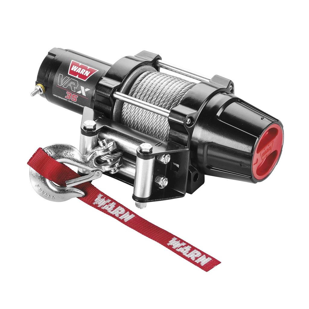 WINCHE WARN VRX 35 WIRE ROPE (101035) Negro WIRE ROPE - VolcanoTrailer