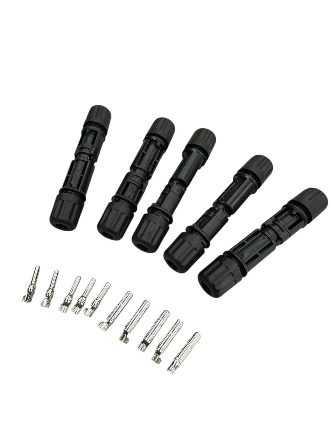 Pack 5 un conector MC4 macho hembra 10mm2 - VolcanoTrailer