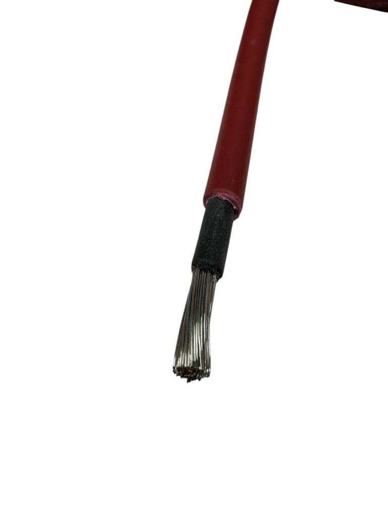 Rollo 100mt cable solar rojo 10mm2 - VolcanoTrailer