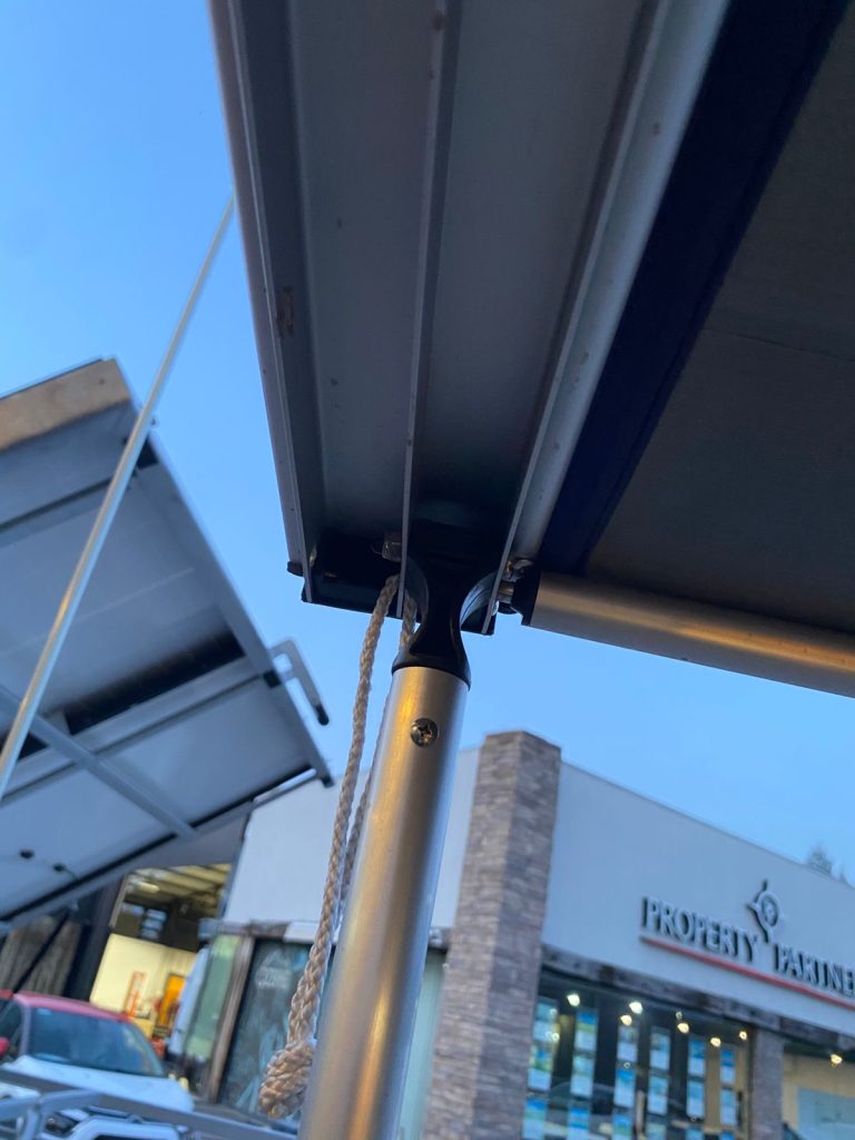Toldo off road c/luz LED 1.6 x 2.5 mt | Volcano - VolcanoTrailer