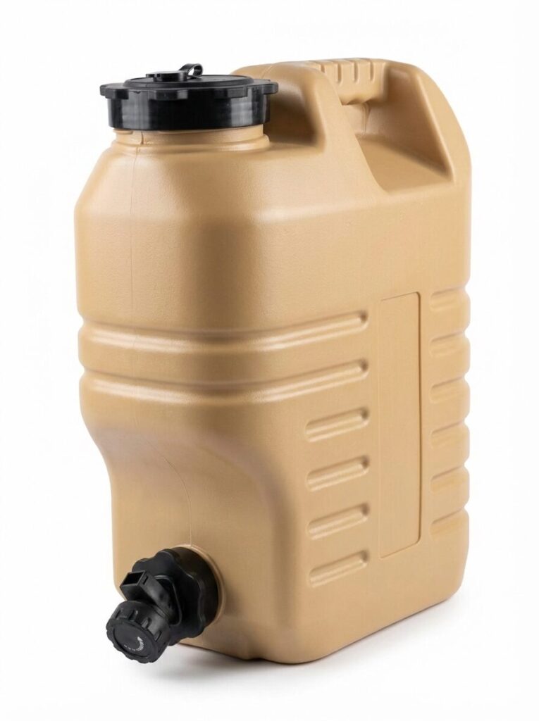 Bidon de agua 12lt beige | Volcano - VolcanoTrailer